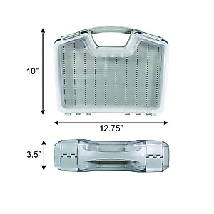 COLDWATER FLY FISHING - Huge "The Flybrary of Congress" Waterproof - Saltwater Fly Box - Holds All Your Flies, Streamers, and Jigs