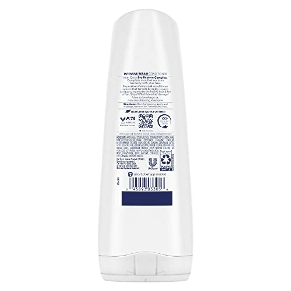 Dove Ultra Care Conditioner Intensive Repair for Damaged Hair Conditioner with Bio-Restore Complex 12 oz