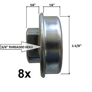 Glider Rocker Bearings, Set of 8