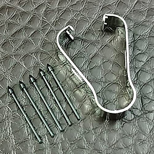 5 Piece Galaxy S21 Ultra Pen Tip S7 FE Stylus Tips Replacement Tab S6 Lite S7 Pen Tips Nib with Tweezer for Samsung Galaxy S22 Ultra 5G Pen Tip Repair Tab S7+ Stylus S Pen Tips (No Pen) (Black)