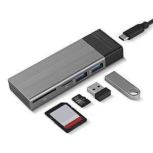 M.2 Solid State Drive Enclosure RGB Aluminum Case Support Trim for SSD Size 2242/2260/2280