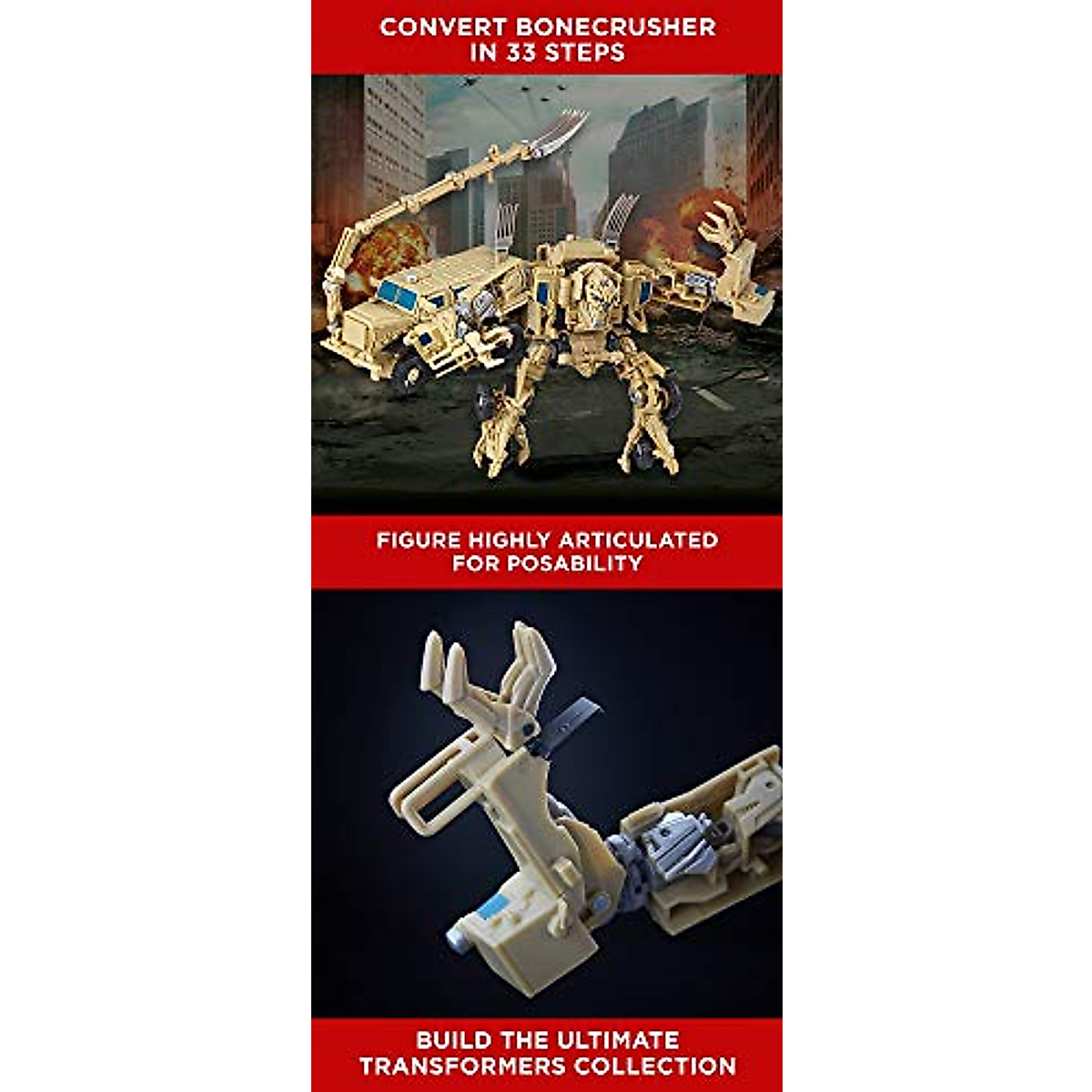 Transformers Studio Series Number 33 Voyager Class Bonecrusher