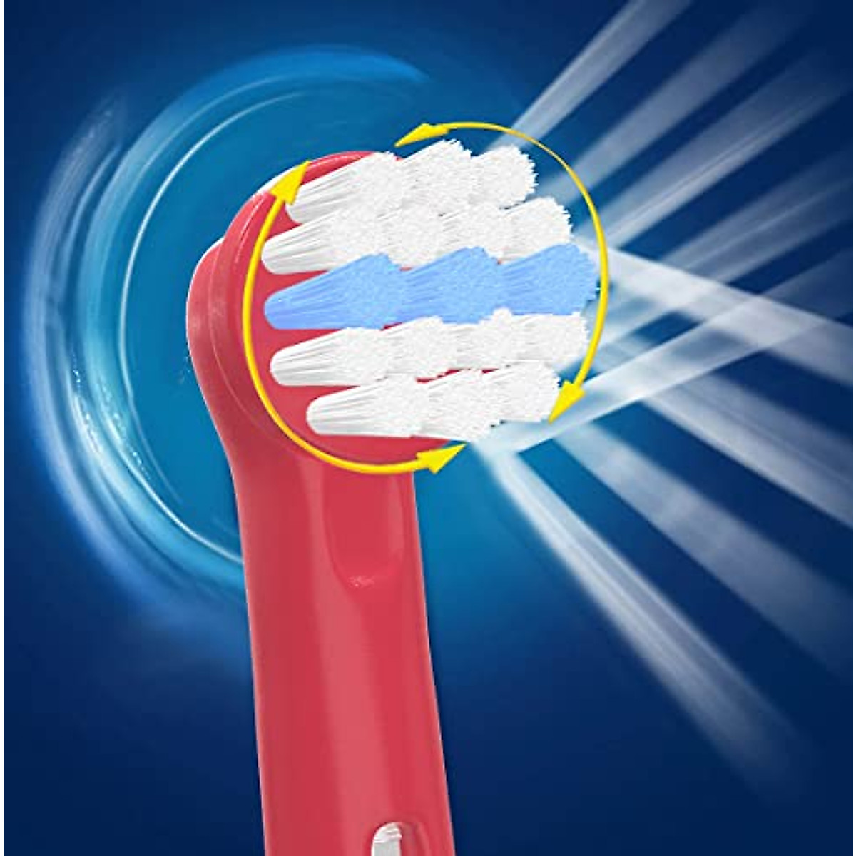 4 x Kids Toothbrush Heads Replacement Oral B Compatible Children Toothbrush Head Child Soft Bristle Refill