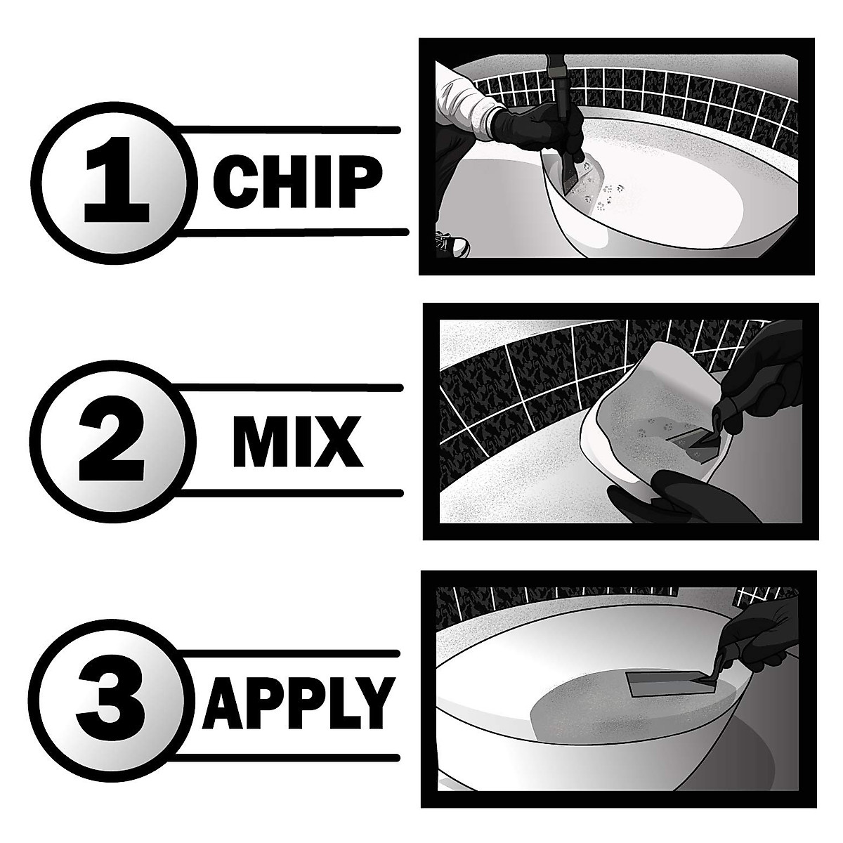 Pool Patch White Pool Plaster Repair Kit, 10-Pound, White