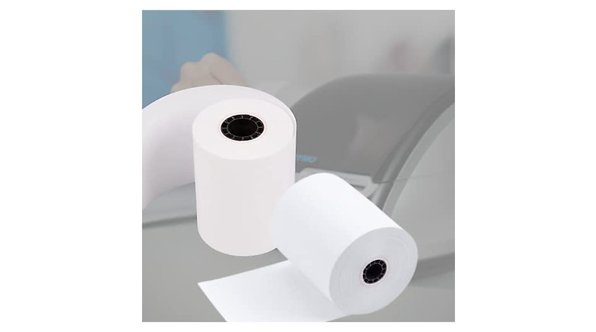 BAM POS, 2-1/4 x 50' 1-Ply Thermal Paper 50 Rolls for The Ingenico ICT ...