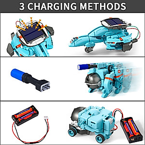 Lucky Doug STEM Projects for Kids Ages 8-12 12-16, 6-in-1 Building Science STEM Kits for Solar Robot Kit Space Toys Birthday Gifts for 8 9 10 11 12 13 14 15 16 Year Old, Boys Girls Teens