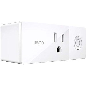 Wemo Mini Smart Plug, WiFi Enabled, Works with Alexa, Google Assistant & Apple HomeKit