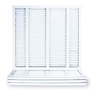 21 1/2 x 23 5/16 x 1 Air Filter, Pleated, MERV 8 (Case of 4) Fits Listed Models of Carrier, Bryant & Payne