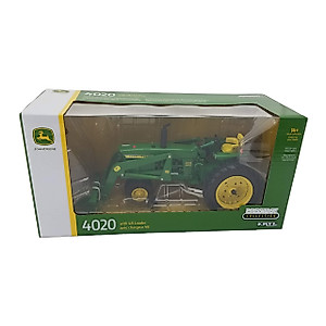 John Deere 1/16 Prestige Collection 4020 w/ 48 Loader Toy - LP71706
