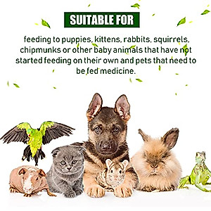 3 Pieces Pet Cat Pill Shooter Dog Syringe Dispenser Reusable Pet Tablet Liquid Feeding Dispenser for Small Animal, 3 Styles