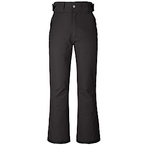 wantdo Women's Waterproof Ski Pants Winter Warm Snowboard Pants Outdoor Snow Pants Black Large