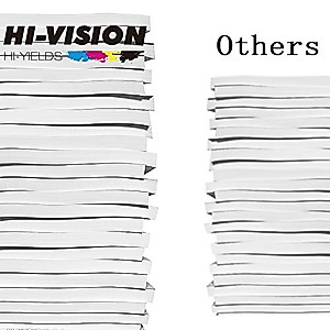 HI-Vision HI-Vision ® Compatible Ink Cartridge Replacement for Brother LC3019XL Used for MFC-J5330DW/MFC-J6530DW/MFC-J6730DW/MFC-J6930DW, (4-Pack, 1 Black, 1 Cyan, 1 Magenta, 1 Yellow)