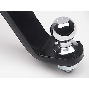 Armordillo 8719541 8-Inch Drop Loaded Ball Mount Universal Fits 2-Inch Receiver Tube Trailer Hitch