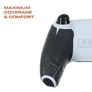 TALON Gaming Grips: GamLokR Collection – Rubber Controller Grip fCompatible with Playstation 5 Controllers (Controller Not Included) – Non-Slip PS5 Gamer Grip for Sweaty Hands – Adhesive Grip Skin
