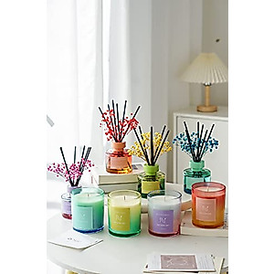 NEVAEHEART Scented Candle for Home,Pine&Eucalyptus,15.17 OZ Candle Gift Set for Women, Natural Soy Wax, Home Fragrance with Gift Box Valentines Day Decor