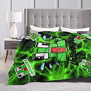 Blanket Ultra Soft Blanket Cozy Warm Lightweight Throw Blankets Suitable for Living Room Bedroom Sofa Men Women Kids 60"X50"