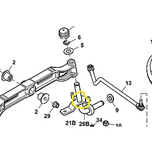 Riding Mower Steering Upgrade Kit Compatible with Craftsman, MTD & Sears Lawn Tractors & Riding Mowers