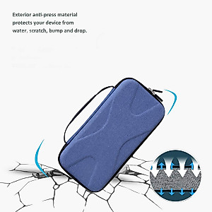 Aproca Hard Storage Travel Carrying Case for SmartLab Toys Squishy Human (Blue)