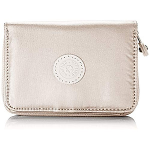Kipling Wallet, Silver (Metallic Glow)