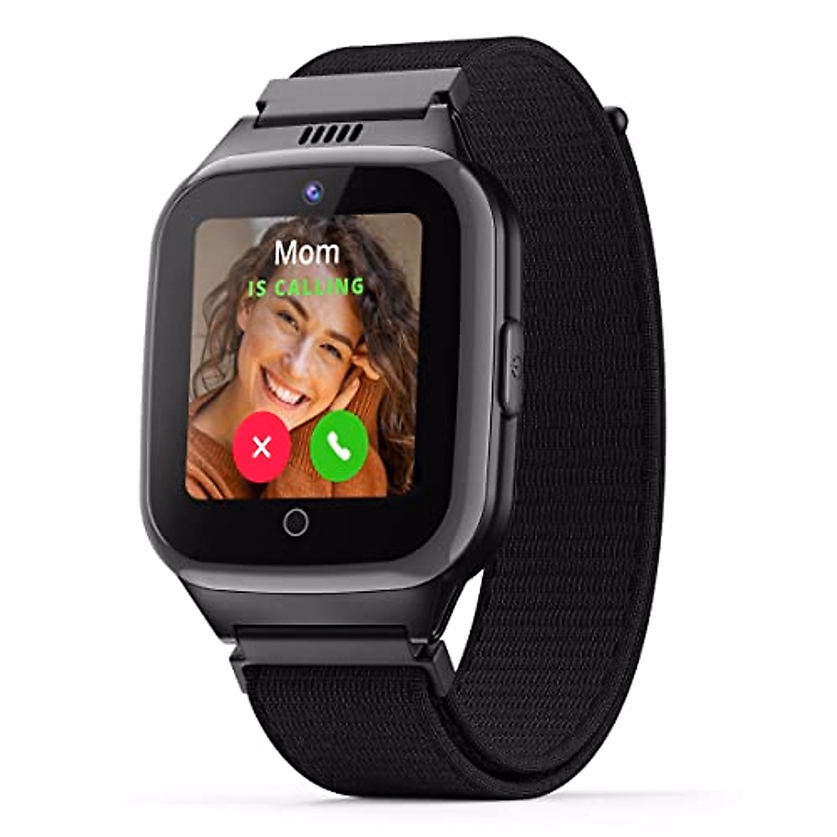 JrTrack 2 SE Smart Watch for Kids by Cosmo | 4G Phone Calling & Text Messaging | SIM Card & Flexible Data Plans | GPS Tracker Watch for Kids | Children’s Smartphone Alternative (Black)