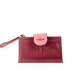 Coach Tech Wallet (Pink Lemonade)