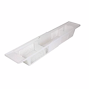 KidCo S372 Bath Storage Basket - Baby Bathtub Organizer (White)