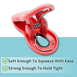 NO MAGNET, Chip Clips, Bag Clips, Chip Clips Bag Clips Food Clips for Food Packages, Bag Clips for Chips, Bag Clips for Food, Chip Clips Pack of 6