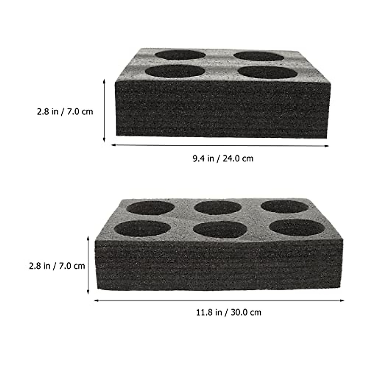 Cabilock 2pcs Pearl Cotton Cup Holder Drink Carrier Holder Drink Carry Tray Beverage Carrier Tray Cold Drinks Carrier Take Out Containers Coffee Mug Holder Cup Carrier Tray Outdoor Beer Can