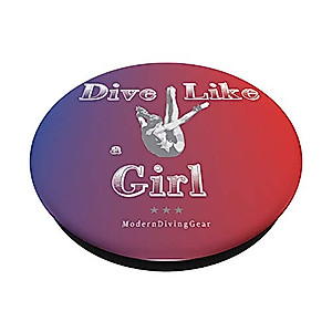 Dive Like a Girl Springboard Diving and Platform Diving Gift