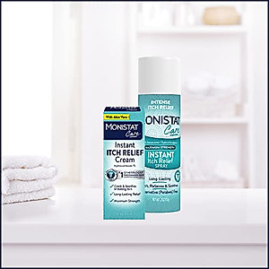Monistat Instant Itch Relief Cream for Women, Maximum Strength Feminine Itch Care, 1 oz