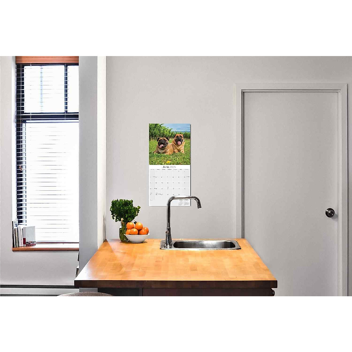 2023 2024 Bull Mastiff Calendar - Dog Breed Monthly Wall Calendar - 12 x 24 Open - Thick No-Bleed Paper - Giftable - Academic Teacher's Planner Calendar Organizing & Planning