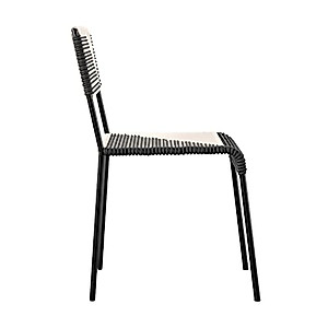 SEI Furniture Watkindale Outdoor Chair Set-2pc, Black