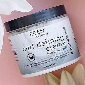 EDEN BodyWorks Coconut Shea Curl Defining Creme |16 oz | Moisturize Protect Against Humidity, Add Shine - Packaging May Vary