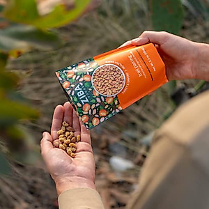 Ziba Foods Trail Pairing - Sweet Apricot Kernels & Dried Mulberries Mix - Non-GMO, Vegan, Whole 30 Friendly & Paleo - High in Fiber, Iron & Immune Boosting Antioxidants - Sweet & Savory, Pack of 6