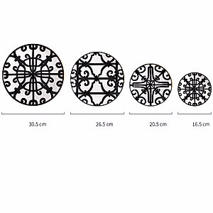 16-Piece Dinnerware Set, Round Dinner Plates , Dish set for 4,Scratch Resistant, Lead-Free, Microwave, Oven, and Dishwasher Safe