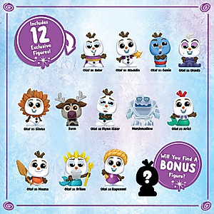 Disney Doorables Olaf Presents Collection Peek, Collectible Blind Bag Figures, Kids Toys for Ages 5 Up, Amazon Exclusive by Just Play