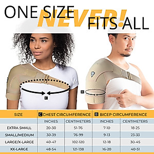 FIGHTECH Shoulder Brace with Reusable Hot and Cold Theraphy Gel Pack (Shoulder Brace X-Small, Pink)