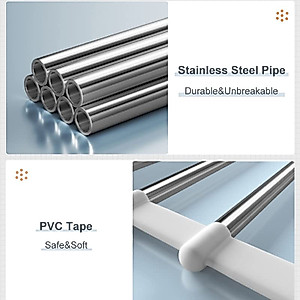 N/A Portable Storage Hanger Pants Rack Multifunctional Storage Rack ( Color : OneColor , Size : 36*62.5cm )