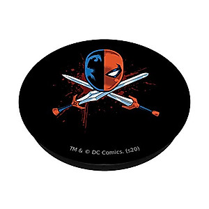 Batman Deathstroke Crossed Swords PopSockets Swappable PopGrip