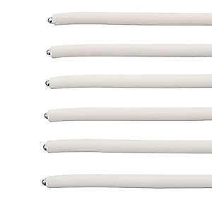 Pull Out Trousers Rack, 22 Arms Beige Steel Pull Out Pants Rack Pants Hanger Bar Clothes Organizers for Closet for Space Saving and Storage, Max Load: 33lbs, 23.4x18x5.7 Inch