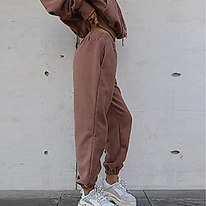 2 Piece Sweater Sets for Women Cozy Lounge Sets for Women 2 Piece Track Suits for Women Set 2 Piece Fall Outfits for Women Workout Sets for Women 2 Piece Red