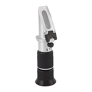 Sugar Content Hydrometer, Easy To Use 0‑80% Brix Meter Refractometer Efficient for Home