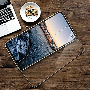 LK 3 Pack Screen Protector designed for Samsung Galaxy S10e Tempered Glass New Verison - Camera Hole Opened Frame Installation HD Clear, 9H Hardness, Case Friendly