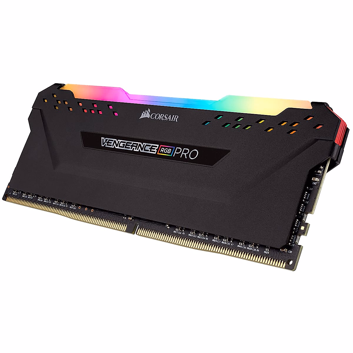 Corsair Vengeance RGB PRO SL 16GB (2x8GB) DDR4 3600MHz C16 Optimized for AMD Ryzen Desktop Memory (10 Ultra-Bright RGB LEDs, Custom Performance PCB, Tight Response Times, Intel XMP 2.0) Black