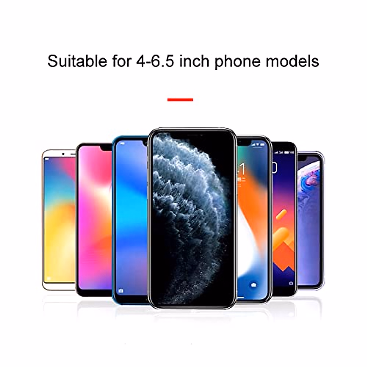 JNGXQ car Phone Holder for Ford Mustang Phone Mount Interior Accessories 2016 2017 2018 2019 2020 2021 2022 2023 Phone Stand Vent