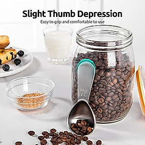 Coffee Scoop: U-Taste Durable 18/8 Stainless Steel Measuring Coffee Scoop 2 tablespoon