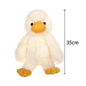 HOOPET Plush Duck Dog Toy - Large Squeaky Soft Pillow Snuggle Cuddle Puppy Toy for Big, Medium & Small Breed Dogs