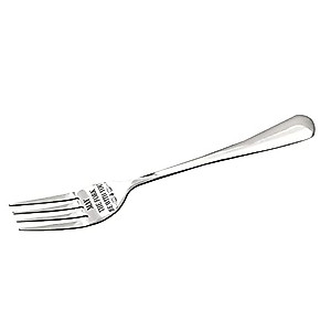 Gifts for Boyfriend Anniversary Valentines Gifts I Forking Love You Dinner Forks, Inspirational Funny Engraved Forks, Funny Engraved Dinner Fork Stocking Stuffers Gifts for Men (B)