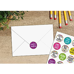 Confetti Words to Inspire Planner Stickers