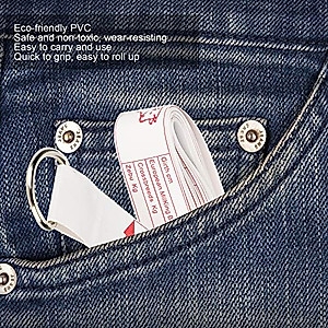 Cattle Weight Measuring Tape, 2.5m Livestock Tape Measure, Soft PVC Animal Bust Weight Contrast Ruler Farm Equipment for Pig Cattle Horse Pony Pig